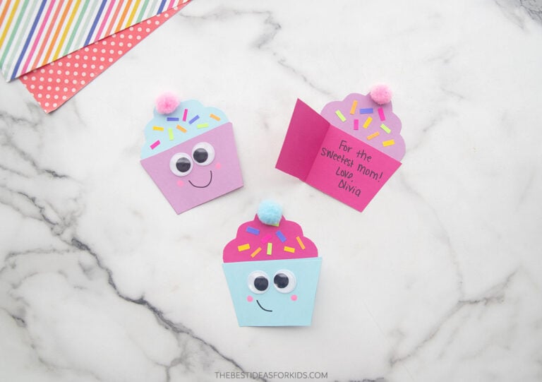 Cupcake Craft (with Free Printable) - The Best Ideas for Kids