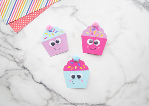 Cupcake Craft (with Free Printable) - The Best Ideas for Kids