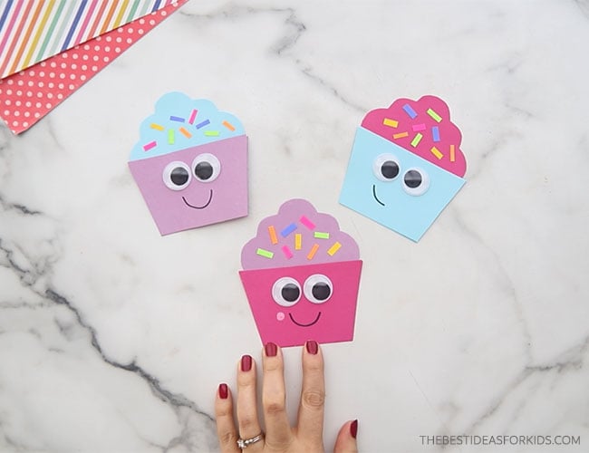 Cupcake Craft (with Free Printable) - The Best Ideas for Kids