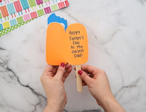 Father's Day Popsicle Craft - The Best Ideas for Kids