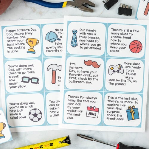 Father's Day I Spy (Free Printable) - The Best Ideas for Kids