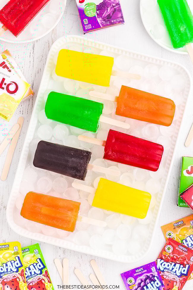 Jello Popsicles - The Best Ideas for Kids