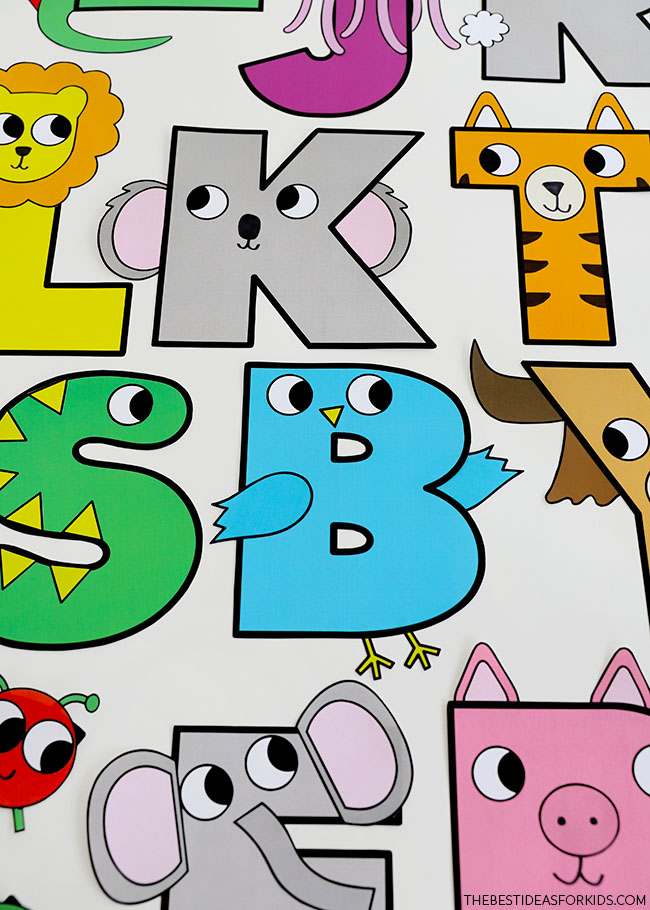 Letter Crafts (Free Printables) - The Best Ideas for Kids