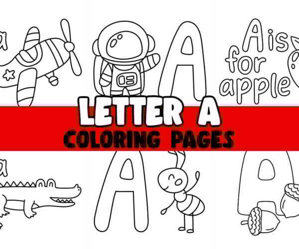 Letter Crafts (Free Printables) - The Best Ideas for Kids