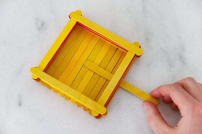 Popsicle Stick Bird Feeder - The Best Ideas for Kids