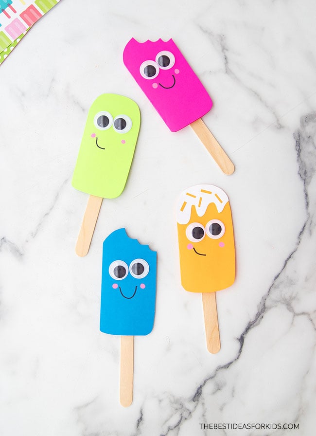 Father's Day Popsicle Craft - The Best Ideas for Kids