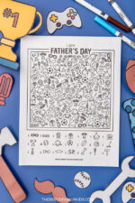 Father's Day I Spy (Free Printable) - The Best Ideas for Kids