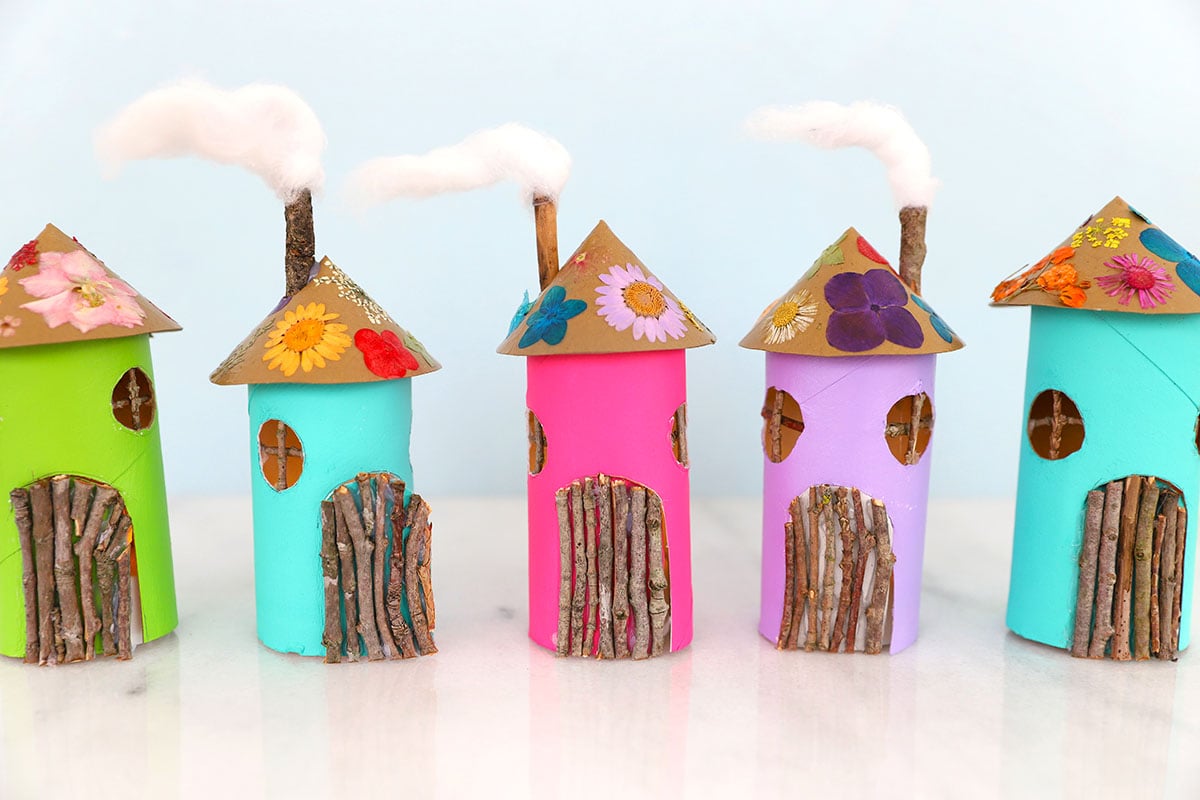 Toilet Paper Roll Fairy House - The Best Ideas for Kids