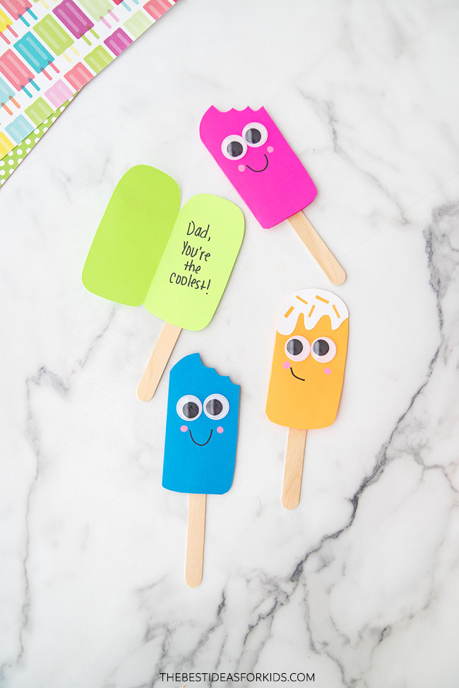 Father's Day Popsicle Craft - The Best Ideas for Kids
