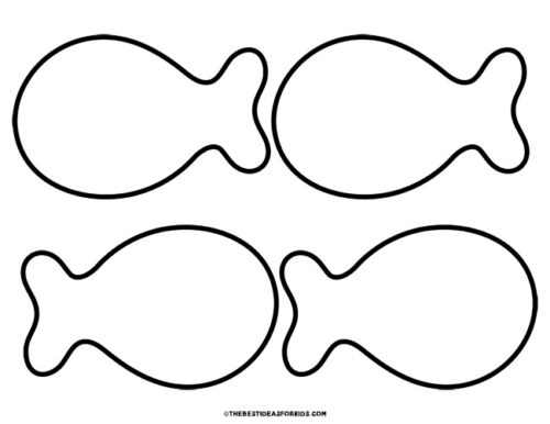 Fish Template (Free Printables) - The Best Ideas for Kids