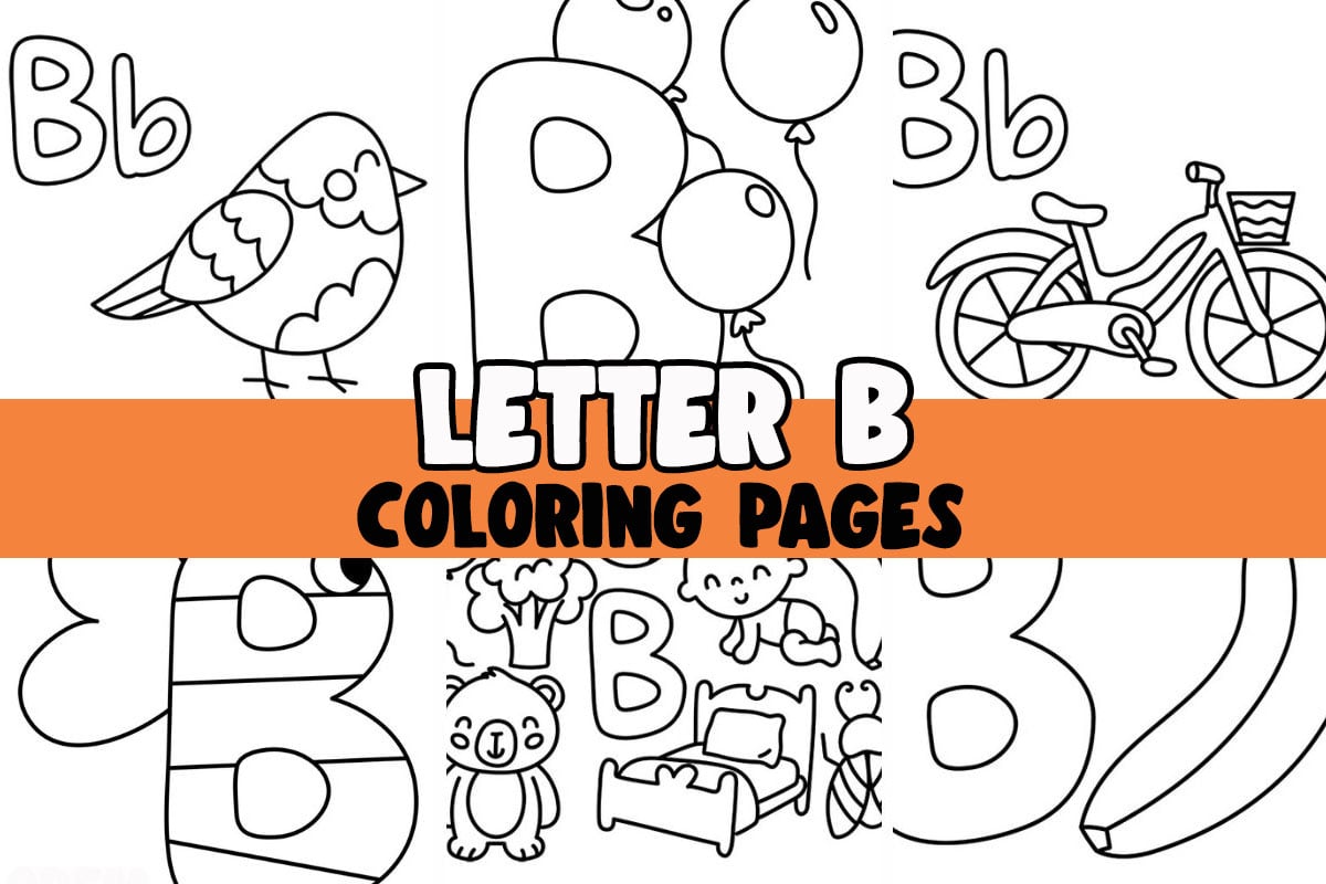 Letter B Coloring Sheet Printable - Infoupdate.org
