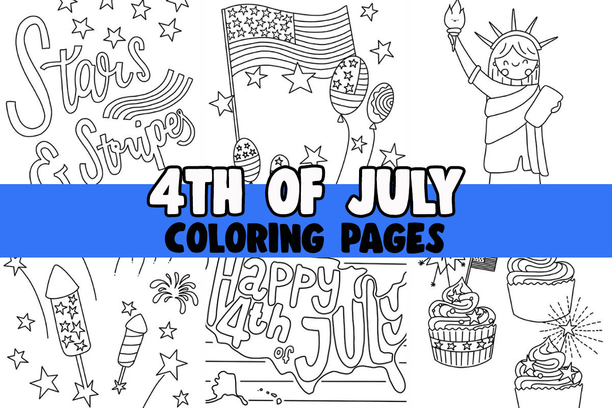 4th of July Coloring Pages (Free Printables) - The Best Ideas for Kids