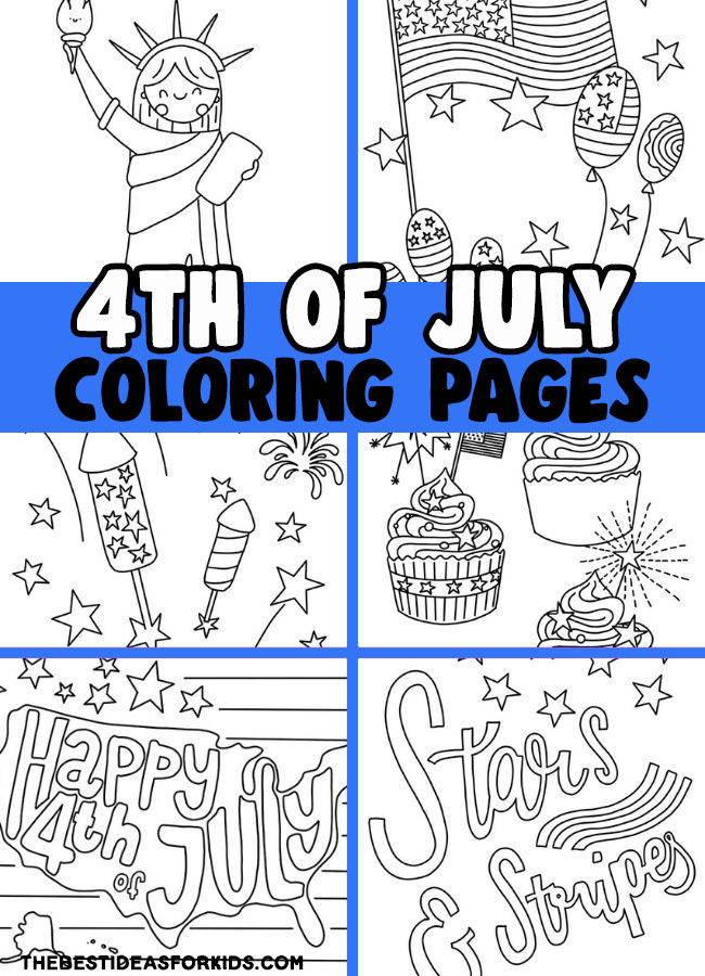 4th of July Coloring Pages (Free Printables) - The Best Ideas for Kids