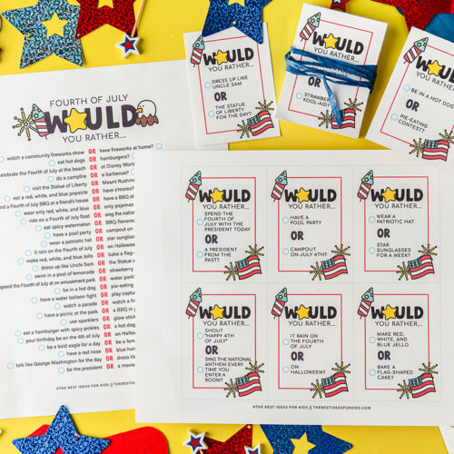 4th of July Scavenger Hunt (Free Printables) - The Best Ideas for Kids