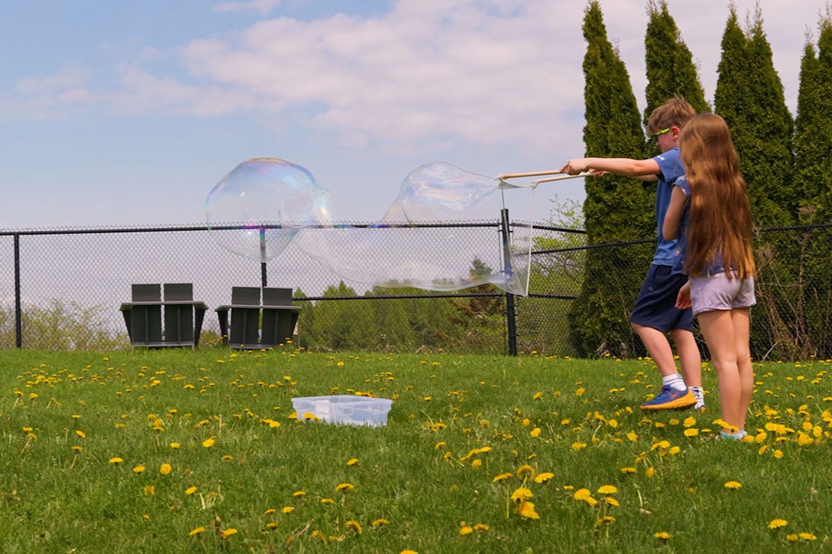 DIY Giant Bubble Wand - The Best Ideas for Kids