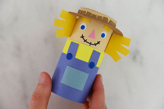 Toilet Paper Roll Scarecrow - The Best Ideas for Kids