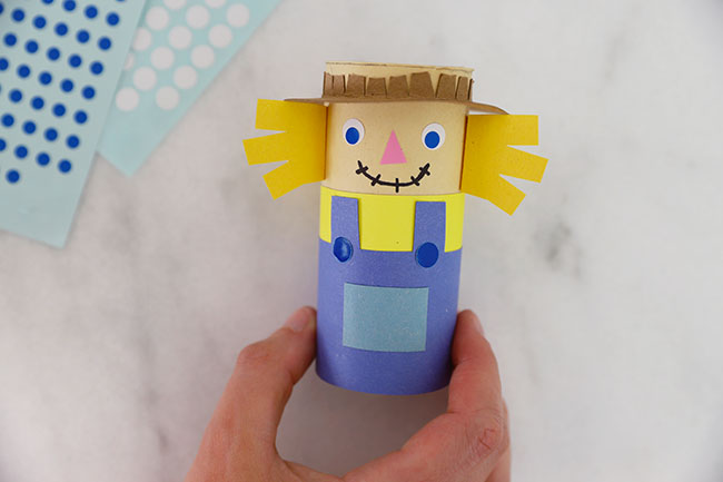 Toilet Paper Roll Scarecrow - The Best Ideas for Kids