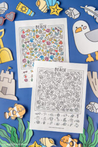 I Spy Beach Printable (Free Printables) - The Best Ideas for Kids