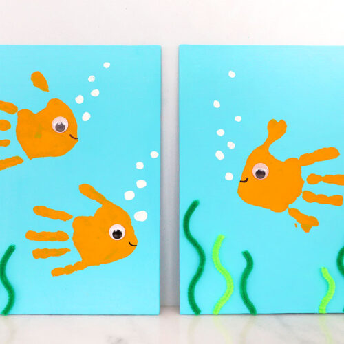 Fish Handprint Craft - The Best Ideas for Kids