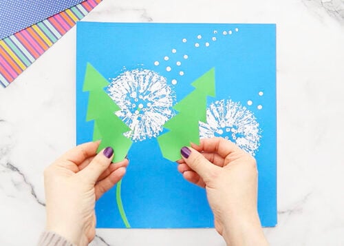 How to Paint Dandelions with Toilet Paper Rolls - The Best Ideas for Kids