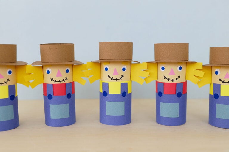 Toilet Paper Roll Scarecrow - The Best Ideas for Kids