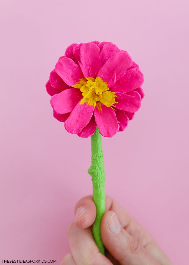 Pine Cone Flowers - The Best Ideas for Kids