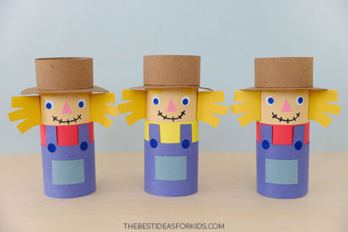 Toilet Paper Roll Scarecrow - The Best Ideas for Kids
