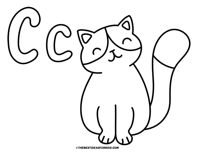 Letter C Coloring Pages - The Best Ideas for Kids