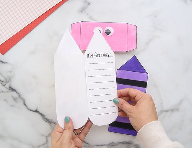 Printable Back to School Crafts - The Best Ideas for Kids