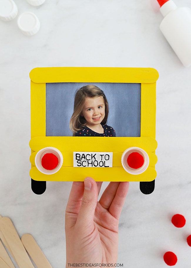 Popsicle Stick School Bus - The Best Ideas for Kids