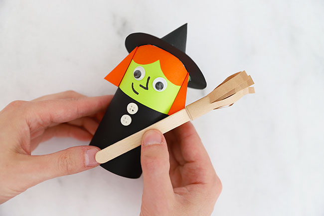 Toilet Paper Roll Witch - The Best Ideas for Kids
