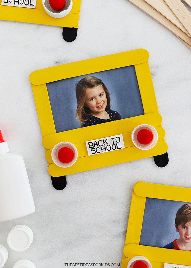 Popsicle Stick School Bus - The Best Ideas for Kids