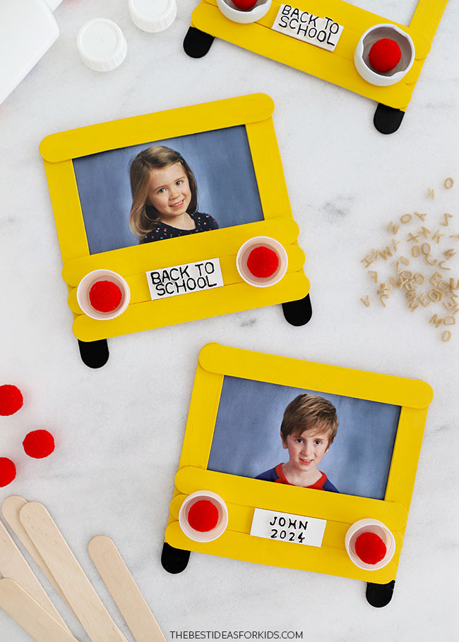 Popsicle Stick School Bus - The Best Ideas for Kids