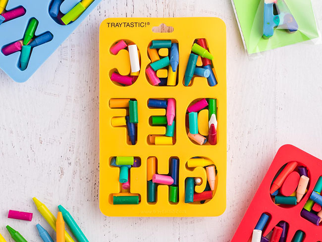 DIY Crayon Letters - The Best Ideas for Kids
