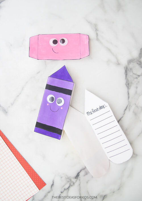 Printable Back to School Crafts - The Best Ideas for Kids