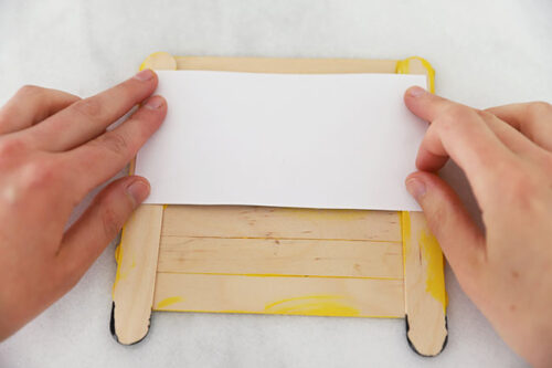 Popsicle Stick School Bus - The Best Ideas for Kids