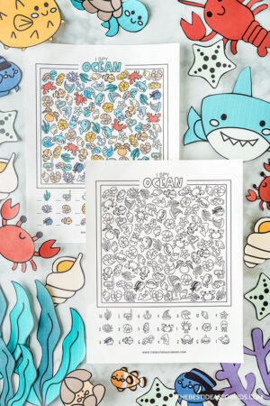 Ocean I Spy - The Best Ideas for Kids