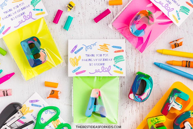 DIY Crayon Letters - The Best Ideas for Kids