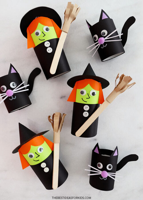Toilet Paper Roll Witch - The Best Ideas for Kids