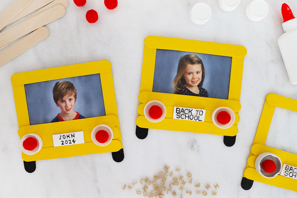 Popsicle Stick School Bus - The Best Ideas for Kids