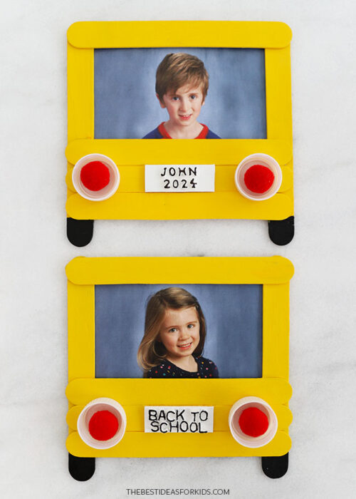 Popsicle Stick School Bus - The Best Ideas for Kids