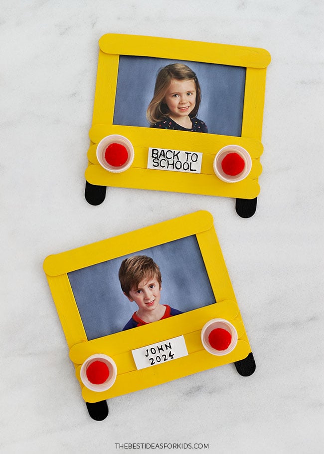 Popsicle Stick School Bus - The Best Ideas for Kids