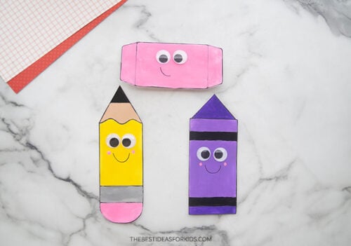 Printable Back to School Crafts - The Best Ideas for Kids