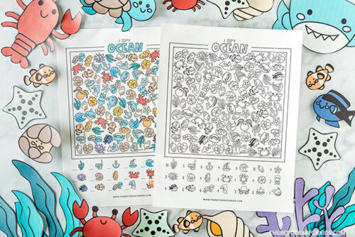 Ocean I Spy - The Best Ideas for Kids