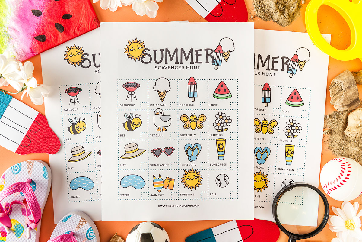 Free Printable Summer Scavenger Hunt For Kids - Infoupdate.org