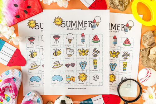 Summer Scavenger Hunt (Free Printable) - The Best Ideas for Kids