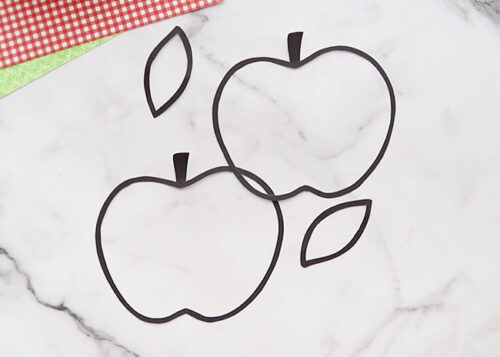 Apple Suncatcher - The Best Ideas for Kids