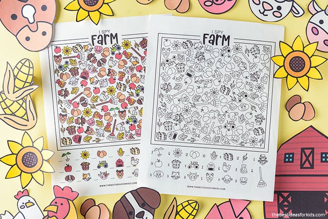 Farm I Spy - The Best Ideas for Kids