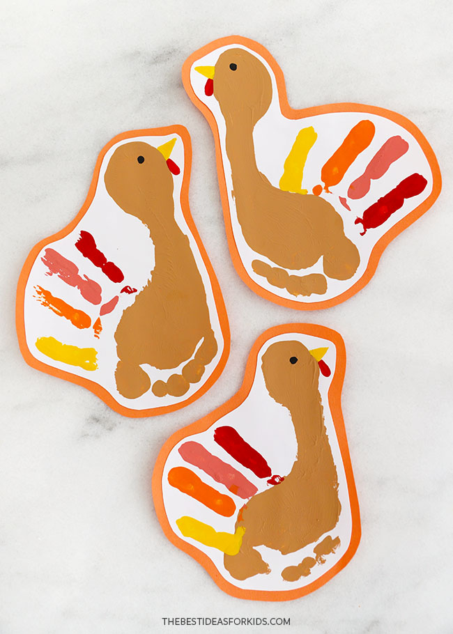 Footprint Turkey - The Best Ideas for Kids