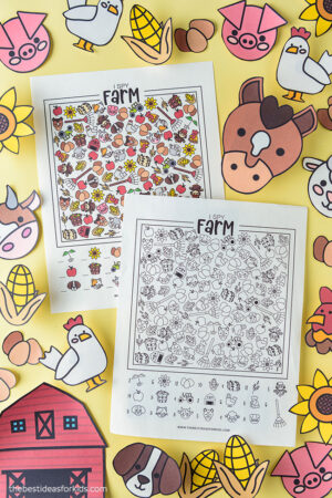 Farm I Spy - The Best Ideas for Kids